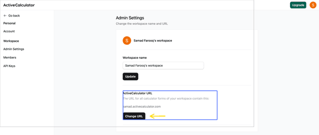 How to customize your calculator form URL – ActiveCalculator Knowledge Base