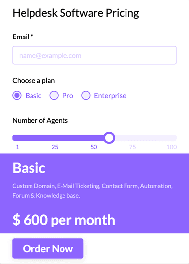 ActiveCalculator - Create custom calculators for your website
