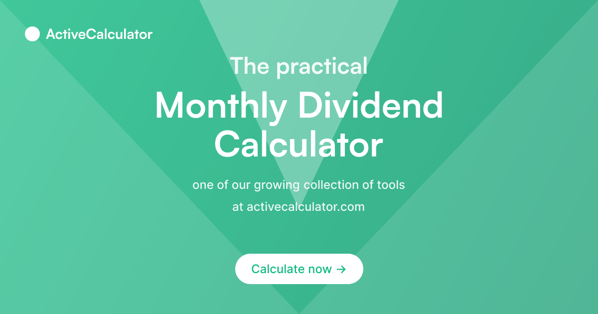 Dividend Reinvestment Calculator | DRIP Returns
