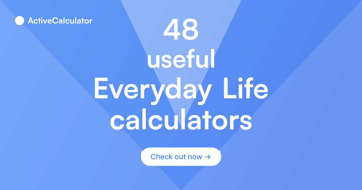 Everyday Calculators | Time, Date & Conversion Tools